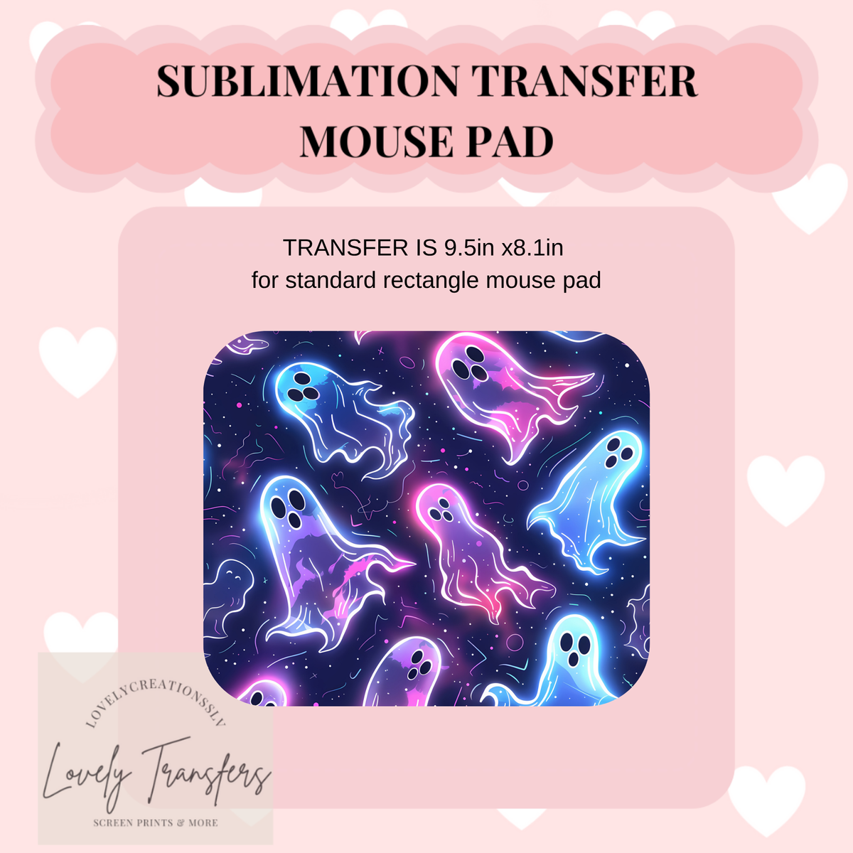D15 - Sublimation Mouse Pad Transfer – Lovely Transfers