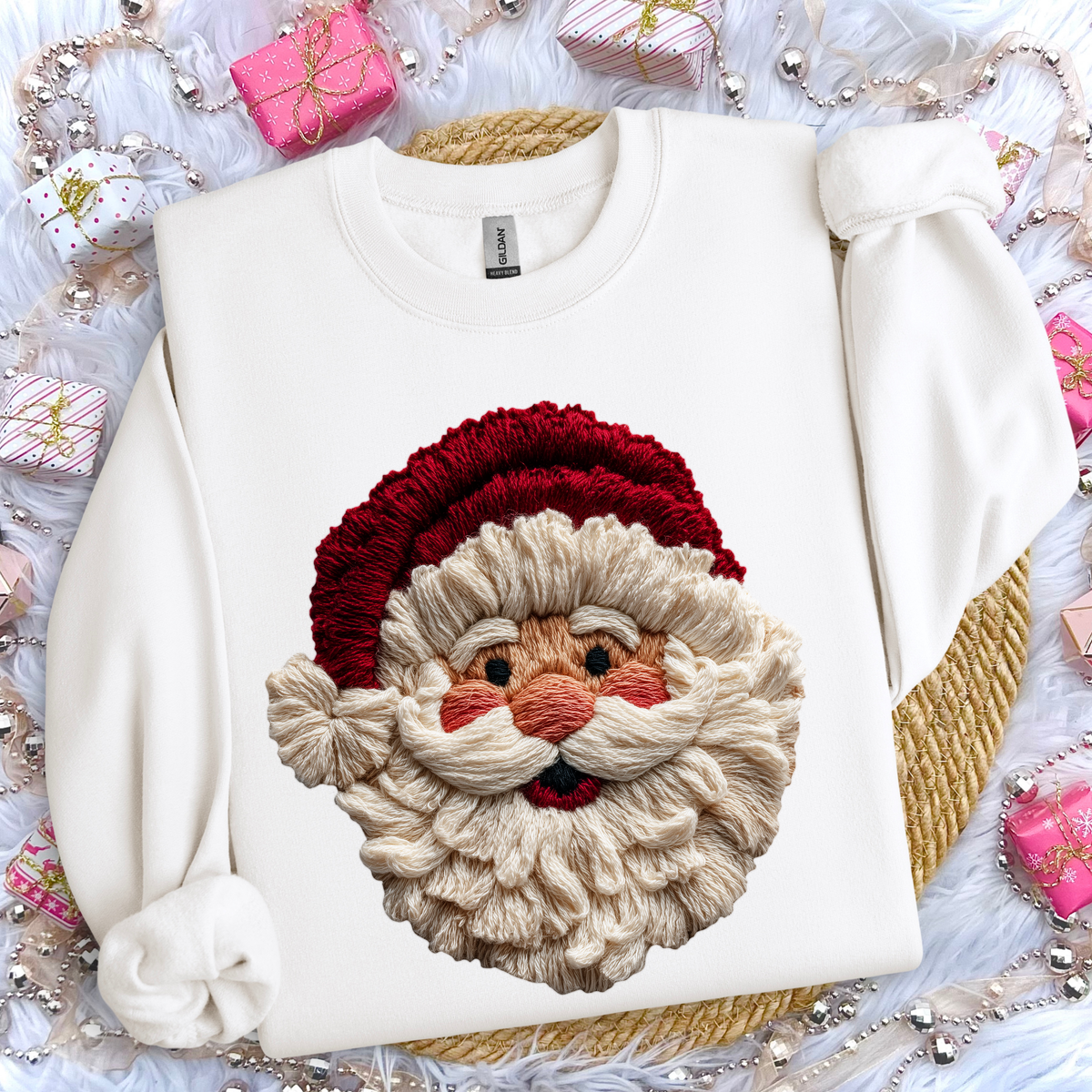 Fluffy Santa – Lovely Transfers