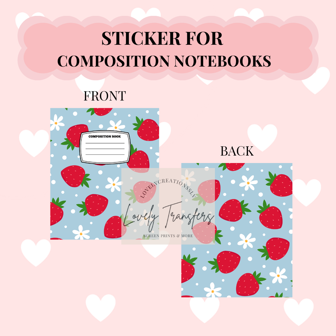 C19 - STICKER for Notebook – Lovely Transfers