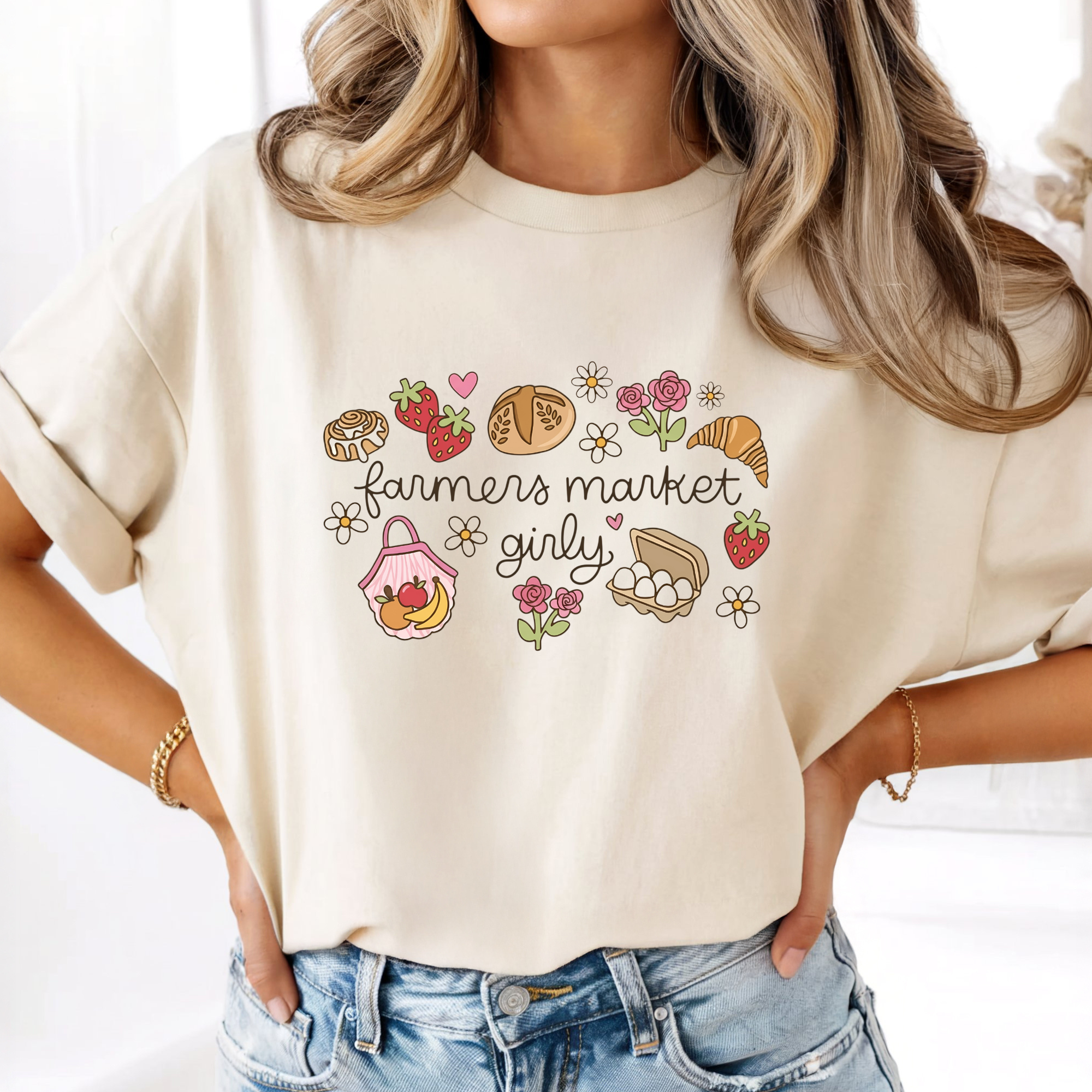 Farmers Market Girly – Lovely Transfers